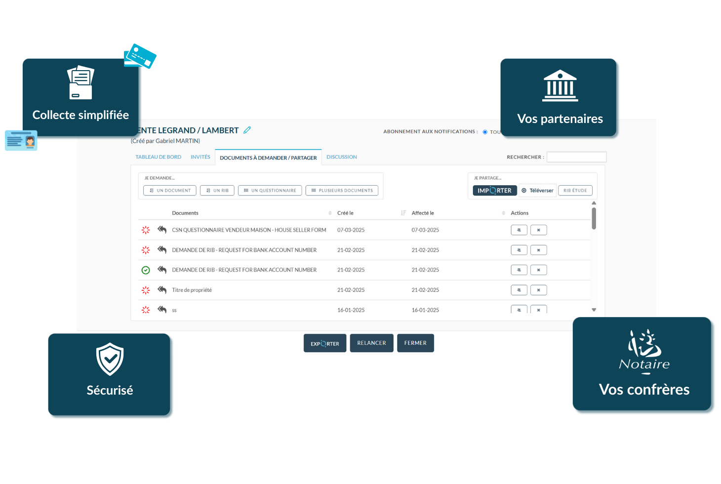 Espace Partage Sécurisé | Messagerie Chiffrée | Service Inclus